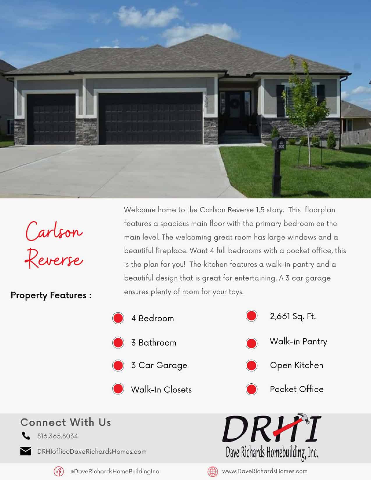 Carlson Reverse - Dave Richards Homebuilding, Inc.